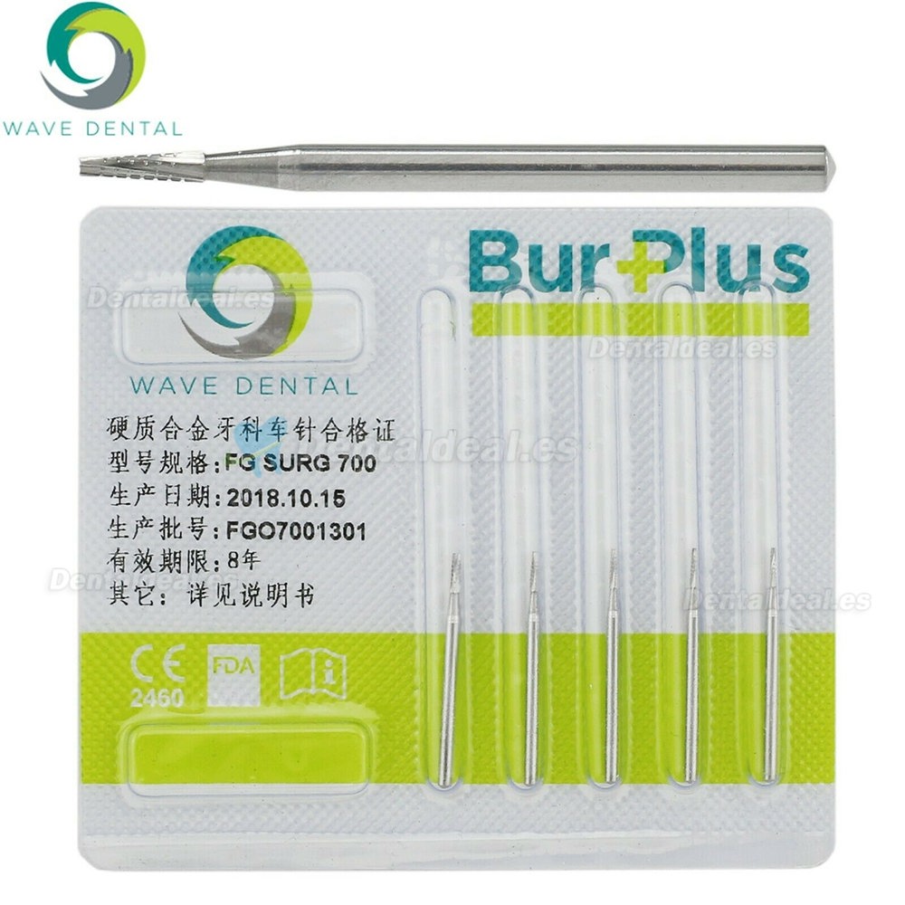 Comprar 10 Pcs FG longitud quirúrgica 700, 701, 702, 703 fresas de ...