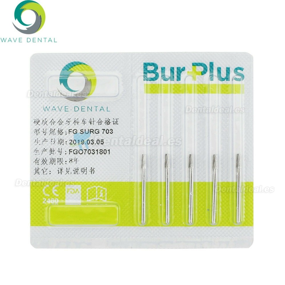 Comprar 10 Pcs FG longitud quirúrgica 700, 701, 702, 703 fresas de ...